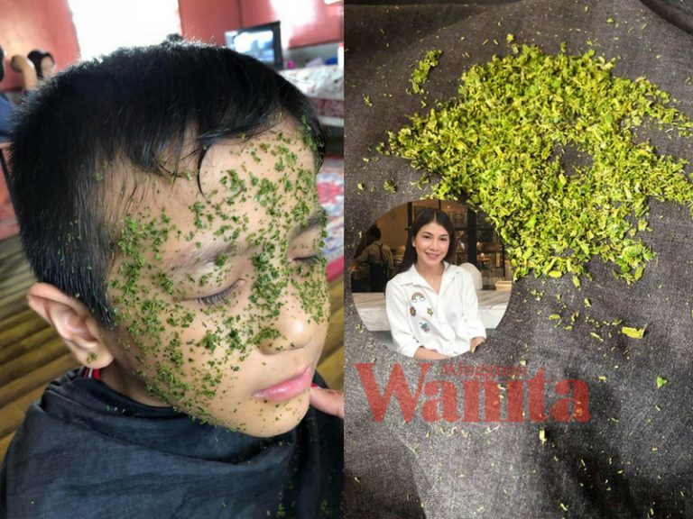 Sapu Air Perahan Limau & Tepek Hirisan Daun Pandan Di Muka, Petua ...