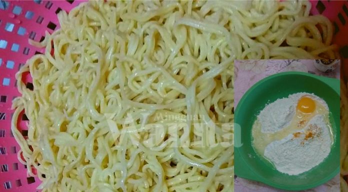 Buat Mee Kuning Sendiri Di Rumah Tanpa Pengawet, Hanya Guna 4 Bahan!
