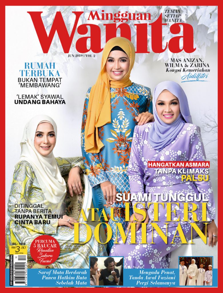 Mas Anizan, Wilma & Zarina Kongsi Kemeriahan Aidilfitri