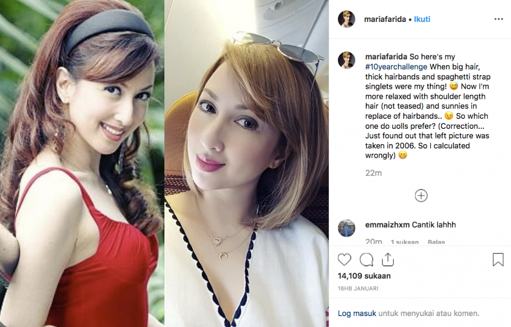 Patutlah Maria Farida Ni Luar Biasa Cantiknya, Ada Mix Rupanya..