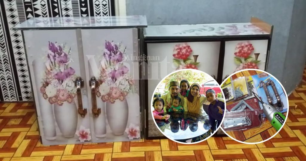 DIY Meja TV Guna PVC,Cat Hitam Terus Nampak Lawa Macam Besi! - Mingguan ...
