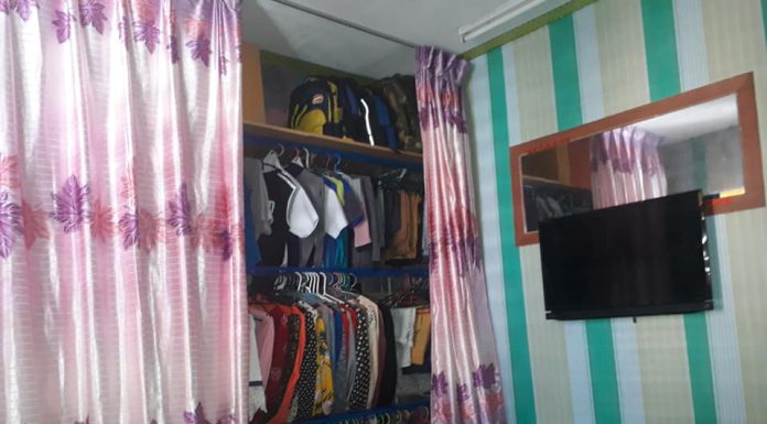DIY Almari Tiga Tingkat Edisi Anak Ramai, Kukuh & Jimat Kos