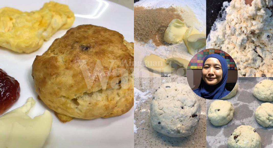Scone Resipi Paling Senang Dibuat, Jadi Macam Dijual Dekat Kafe!