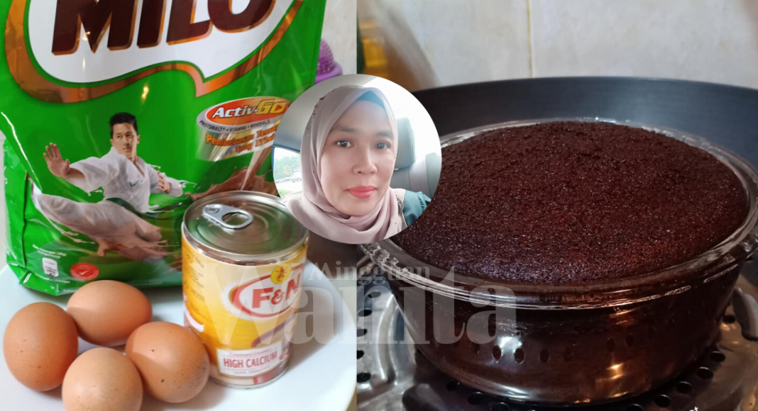 Kek Milo Viral Tak Bantat,Tutup Penutup Mangkuk Jangan Bagi Air Menitik!