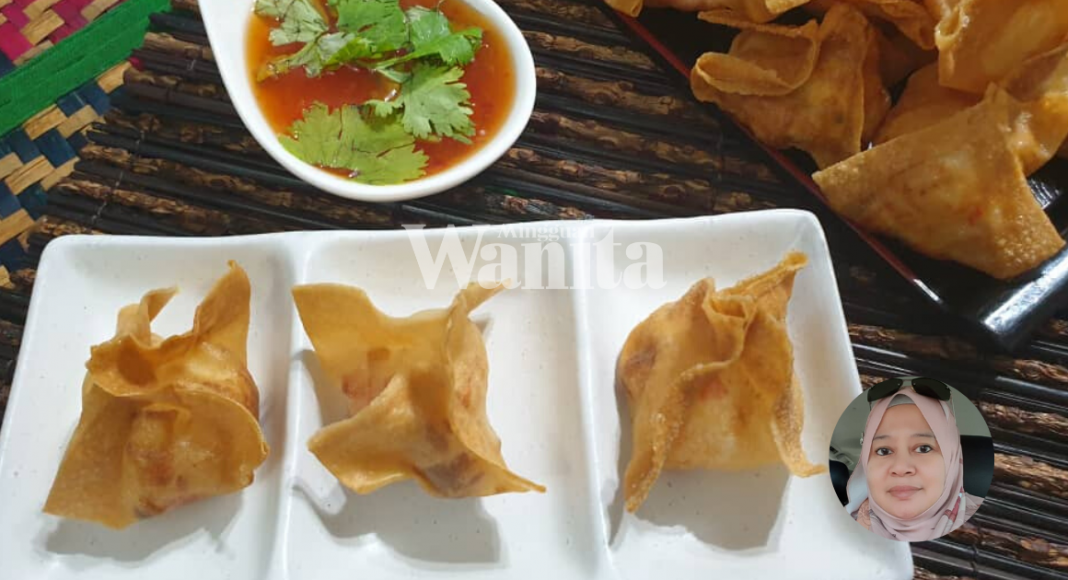 Resipi Crab Rangoon, Guna Kulit Popia Aje Ganti Kulit Wantan. Sedap Pun ...