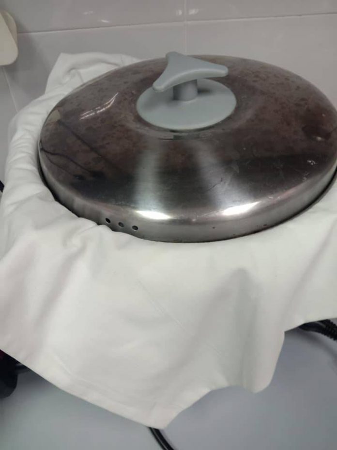 Tak Payah Kukus, Tanak Pulut Dalam Rice Cooker LAPIK Penutup Periuk ...