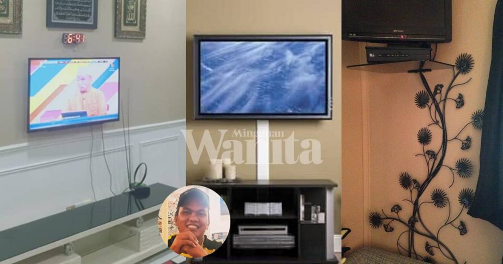 DIY: Sorok Wayar TV Dengan Bajet Murah Saja. Semudah ABC