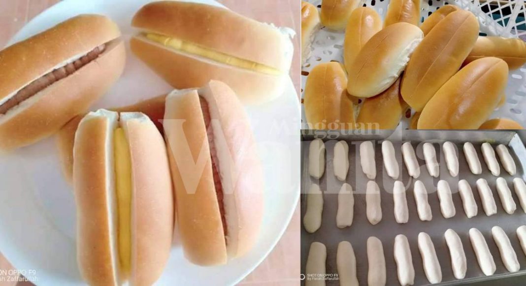 Resipi Ban Manis, Roti Kosong Sedap Bubuh Pelbagai Inti, Cubalah Buat!