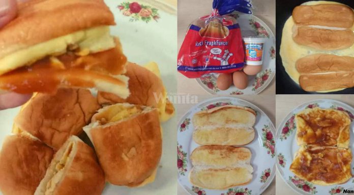 ROTI HAMLET KAYA Guna 4 Bahan Serius Sedap, Tangkap Leleh Bila Makan