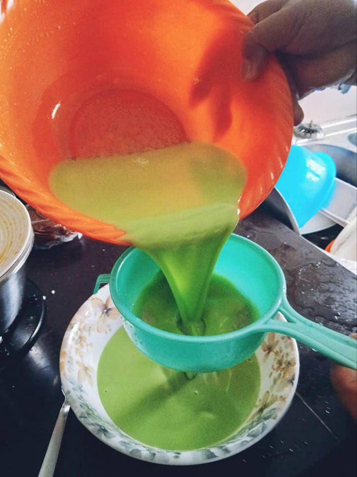 Resipi Kuih Seri Muka Pandan TANPA Telur Sukatan Cawan Paling Mudah!