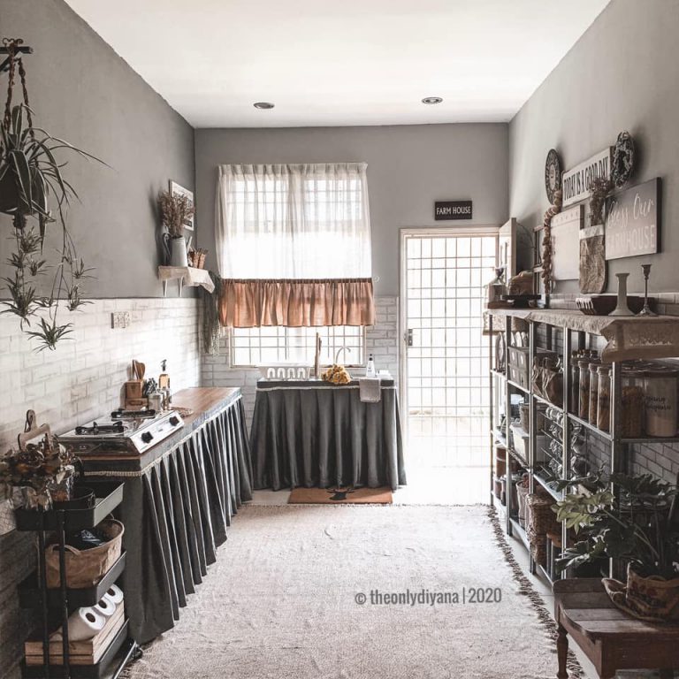Buat Sendiri Kitchen Bar Di Rumah, Table Top Tu Kosnya Cuma RM59 ...