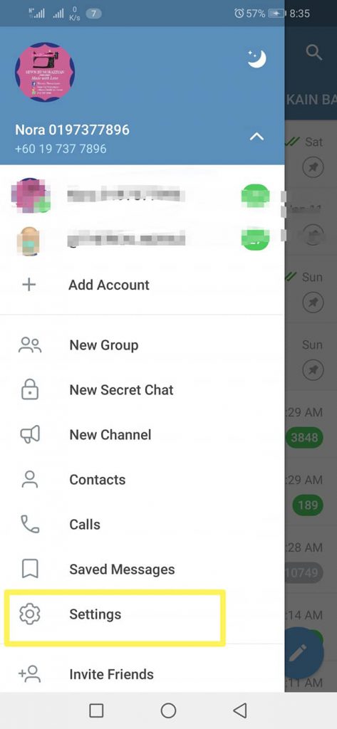 Cara Tetapkan Folder Dalam Telegram, Lebih Efisien Untuk Kelas Online PdPR