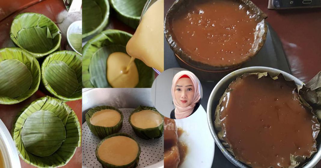 Resipi KUIH BAKUL Homemade Halal, Kukus 8 Jam Wangi Alas Daun Pisang! - Mingguan Wanita
