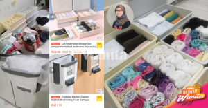 Wanita Ini Kongsi Cara MURAH Dan MUDAH Susun Atur Barang Keperluan ...