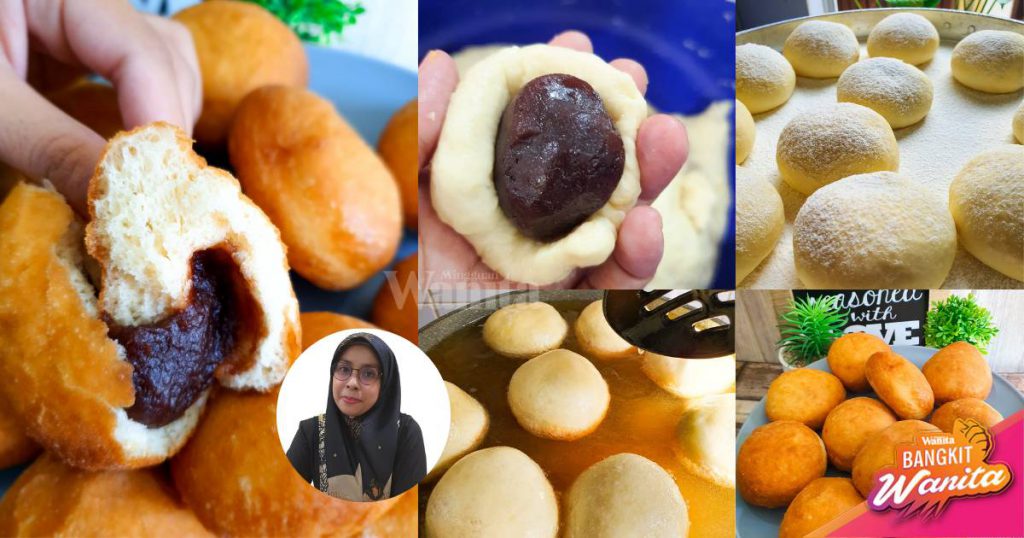 Resepi Pau Goreng Inti Kacang Merah Garing Di Luar Gebu Di Dalam!