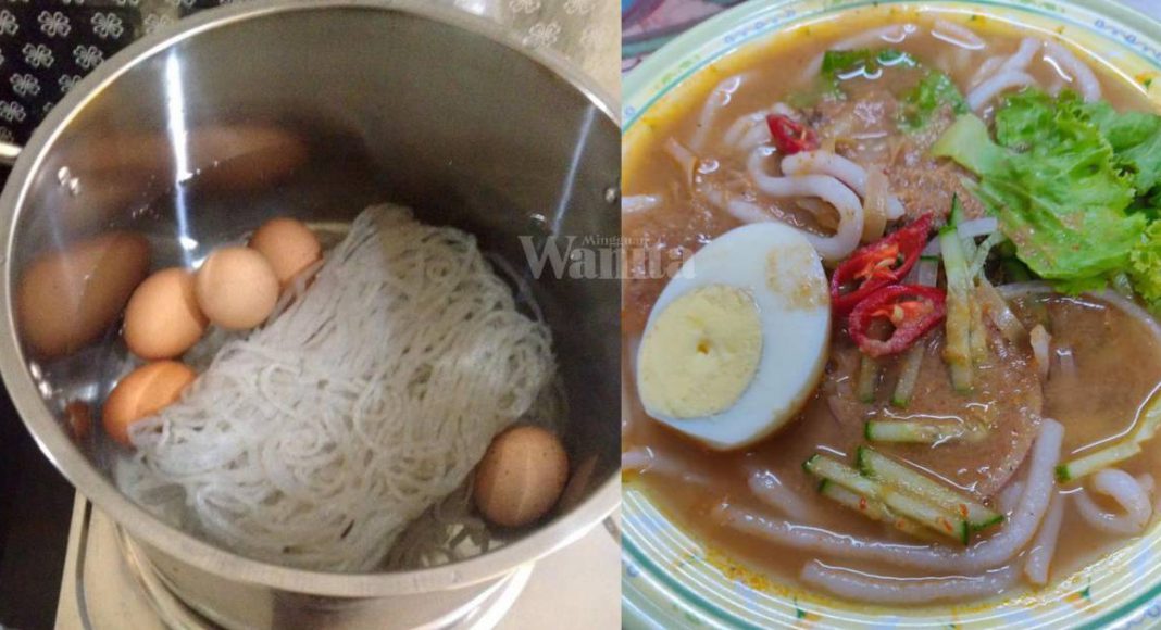 Hati-Hati, BAHAYA Rebus Laksa & Telur Dalam Satu Periuk!