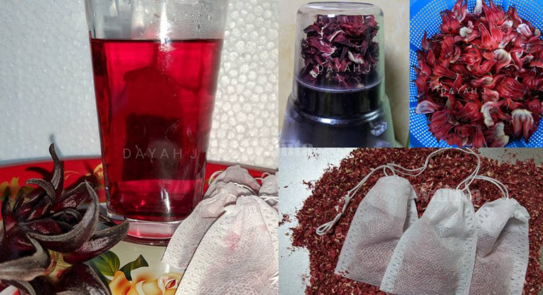 Cara Buat TEH ROZEL, Simpan Tempat Kering Boleh Tahan Sampai Setahun!