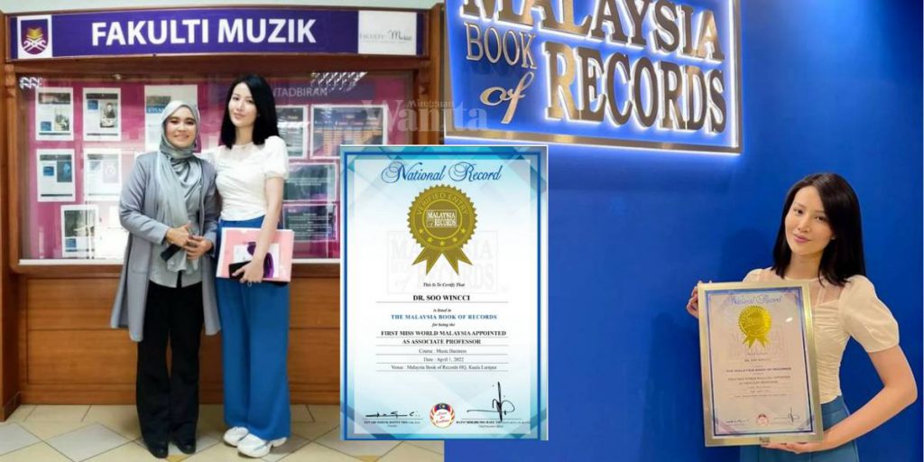 Dr Soo Wincci RATU CANTIK Malaysia Pertama Bergelar Profesor Madya!