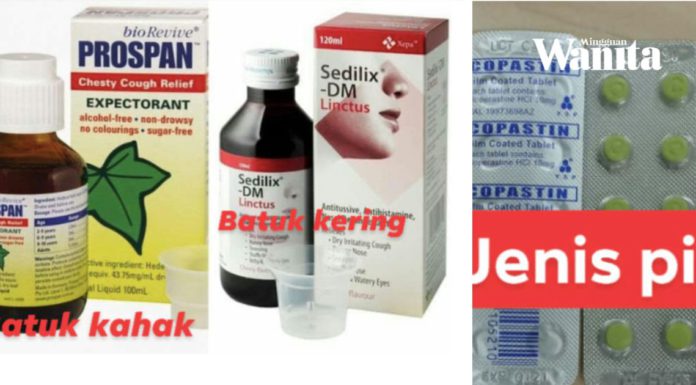 7 Jenis Ubat Batuk Perlu Tahu Ketika Beli Di Farmasi, Ada Untuk ...