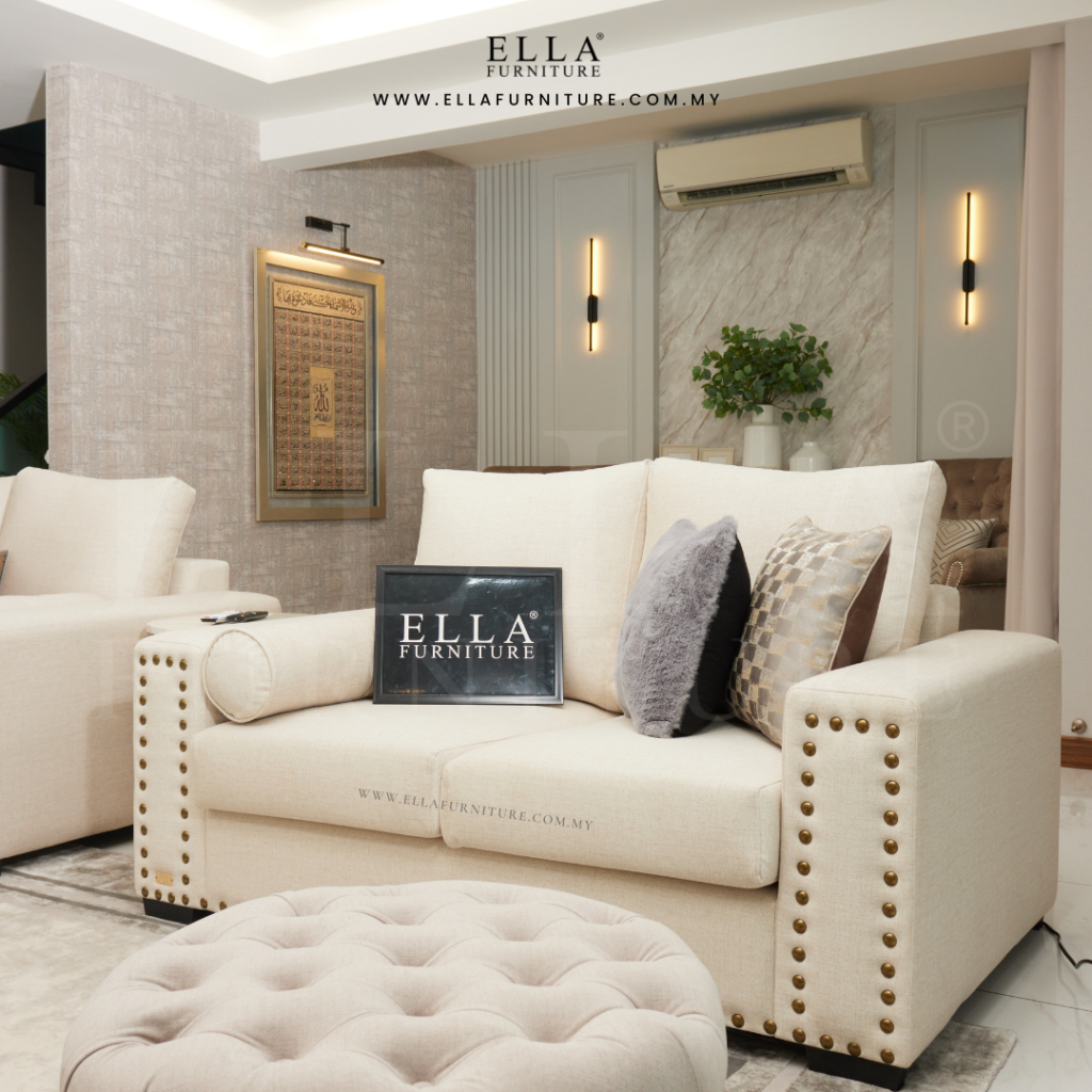 Bestnya Sofa Easy Clean Ella Furniture, Kopi Tumpah Pun Tak Stres. Lap Saja Tak Ada Kesan ...