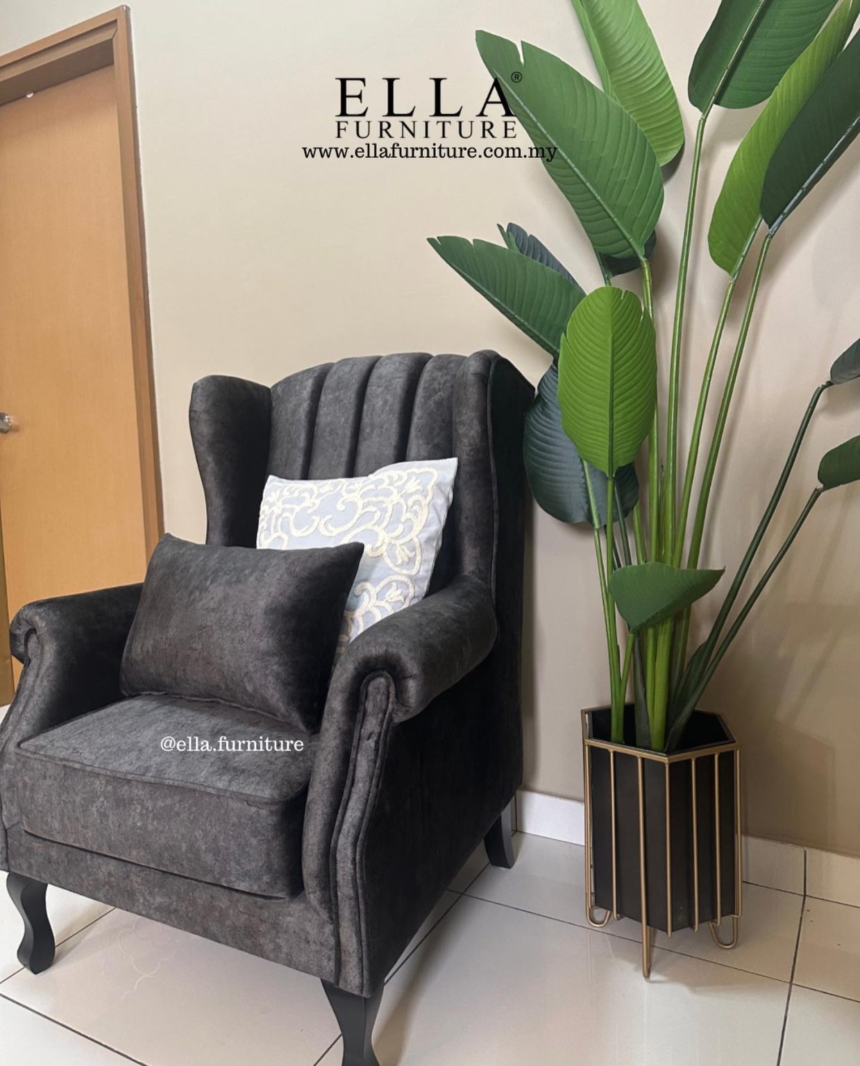 Bestnya Sofa Easy Clean Ella Furniture, Kopi Tumpah Pun Tak Stres. Lap Saja Tak Ada Kesan ...