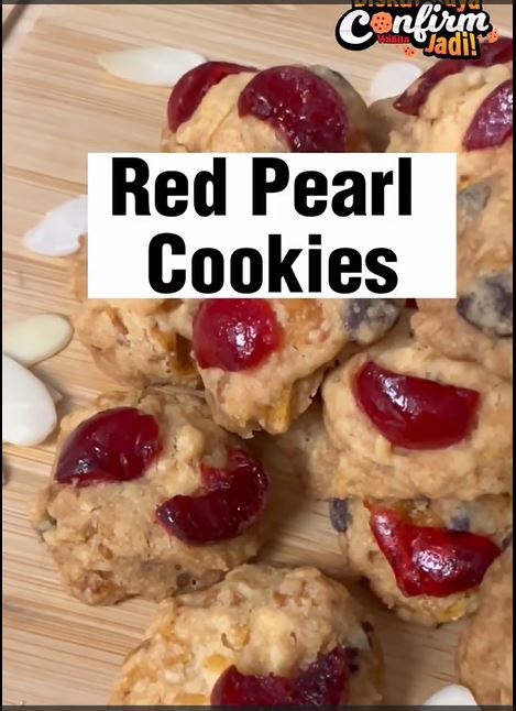 Resipi Red Pearl Cookies dan Biskut Nestum
