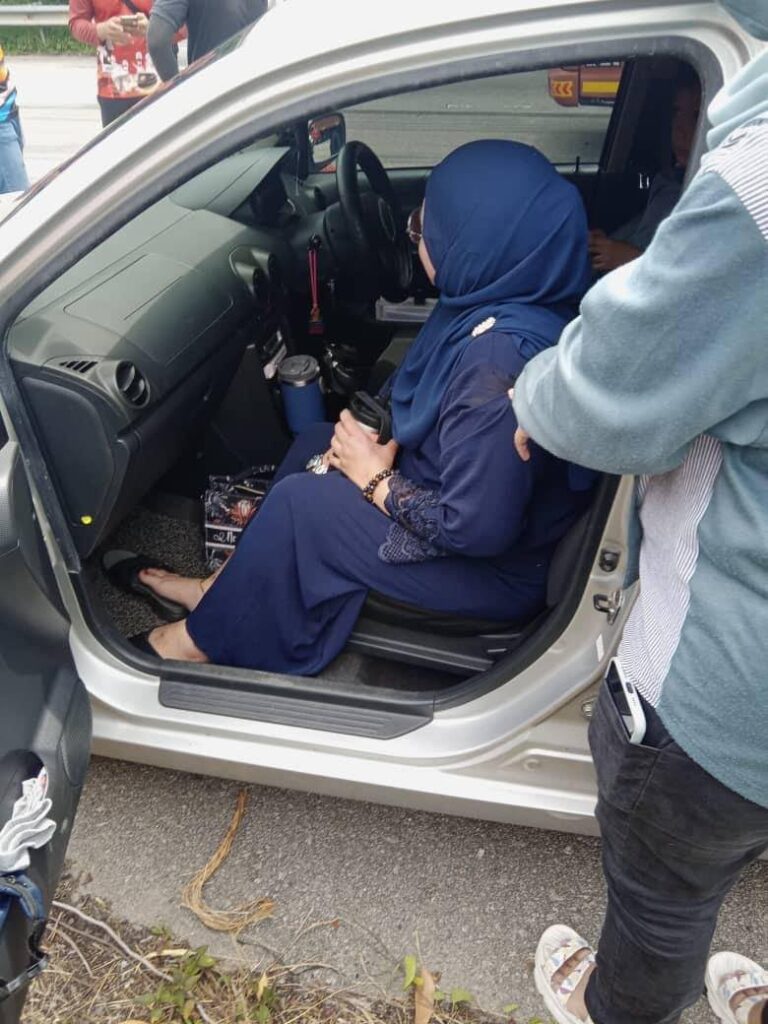 Wanita Terselamat Dari Ajal, Dirempuh Treler Dipandu Laju Turun Bukit Putus, Kuala Pilah