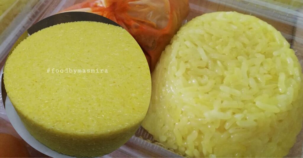 Pulut Kuning Rasa Lembut, Berlemak, Nampak Cantik Sebiji-sebiji