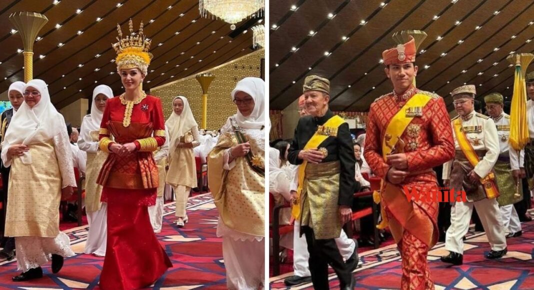 Seri Pengantin Diraja Brunei Pengiran Muda Abdul Mateen & Dayang Anisha ...